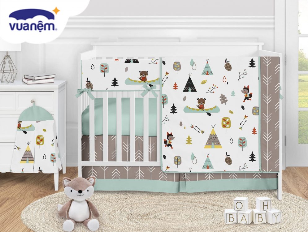 Top những mẫu chăn ga gối đệm dễ thương dành cho bé - Vua Nệm