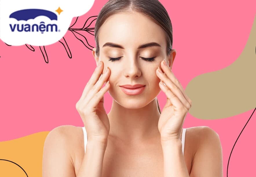 Hướng dẫn 5 cách mát xa mặt trước khi ngủ hiệu quả - Vua Nệm